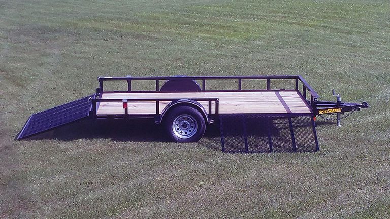 Single-Axle-Trailer-Side-Ramp-02 - Johnson Trailer Co.