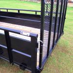 Single Axle Utility Trailer w/Hi-Sides - Johnson Trailer Co.