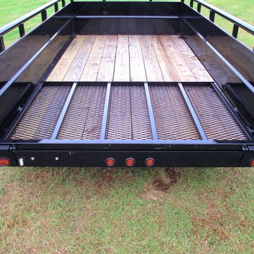 Single Axle Utility Trailer w/Hi-Sides - Johnson Trailer Co.
