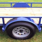 Single Axle Trailer w/Side Rails - Johnson Trailer Co.