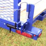 Single Axle Trailer w/Side Rails - Johnson Trailer Co.